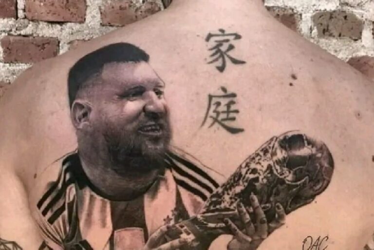 “Messi Gordo” e tatuagens bizarras viralizam na Argentina - H2FOZ ...