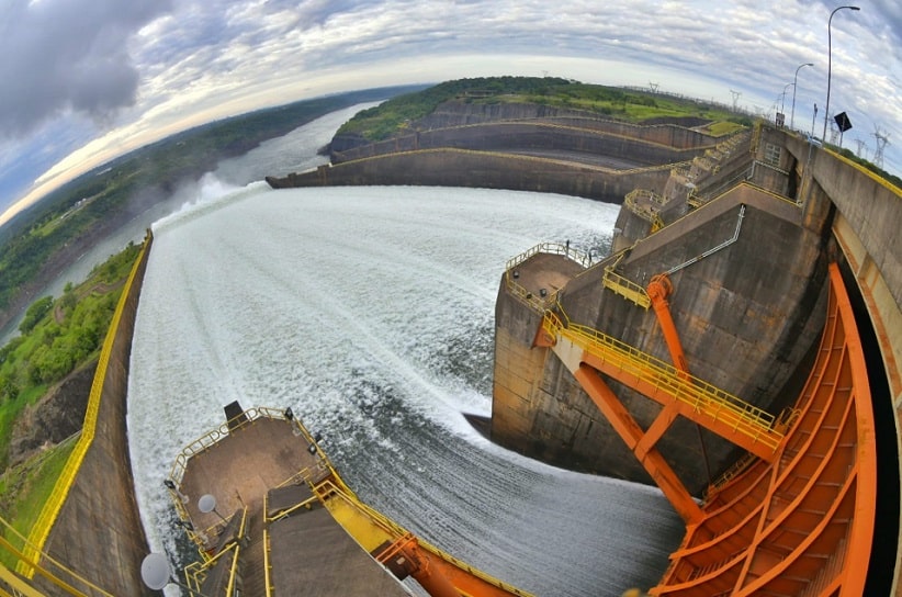 Vertedouro de Itaipu já está aberto – veja as primeiras fotos - H2FOZ ...