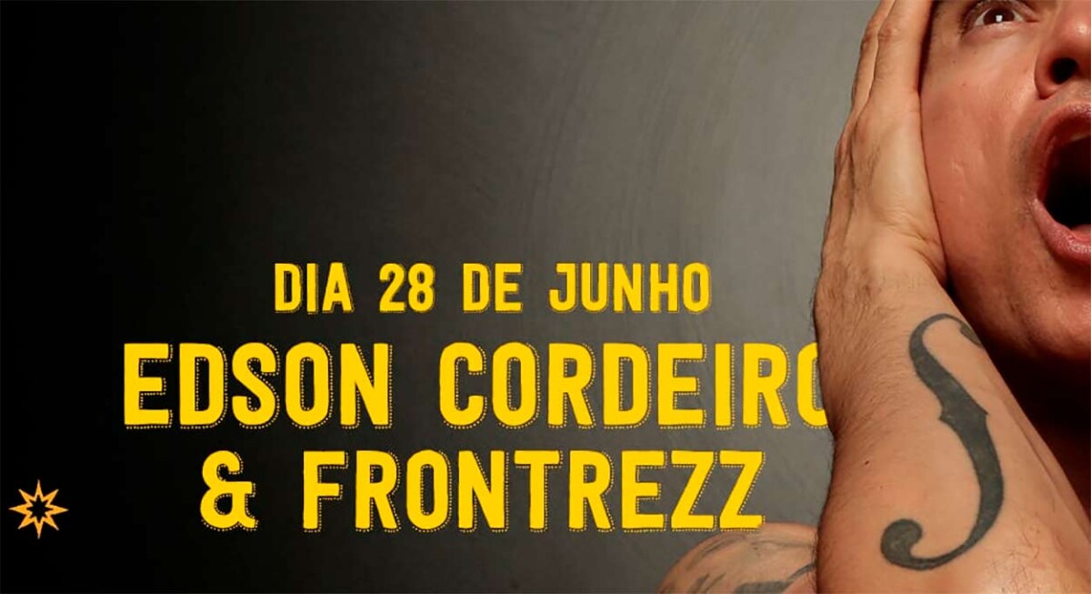 Edson Cordeiro se apresenta em Foz do Iguaçu neste sábado (28)