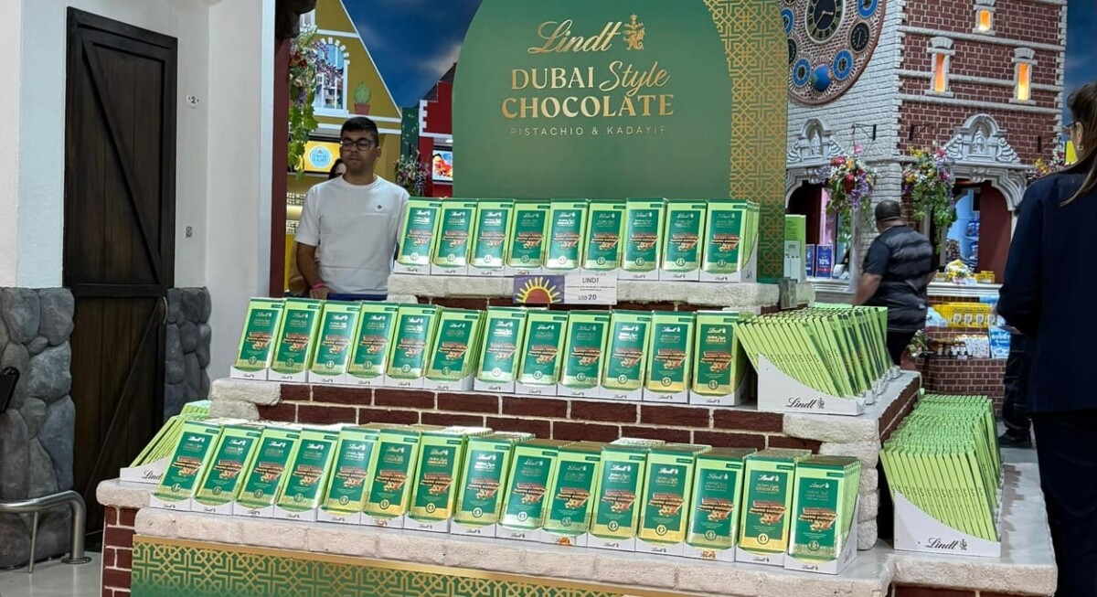 El chocolate estilo Dubai llega al Duty Free Shop Puerto Iguazú